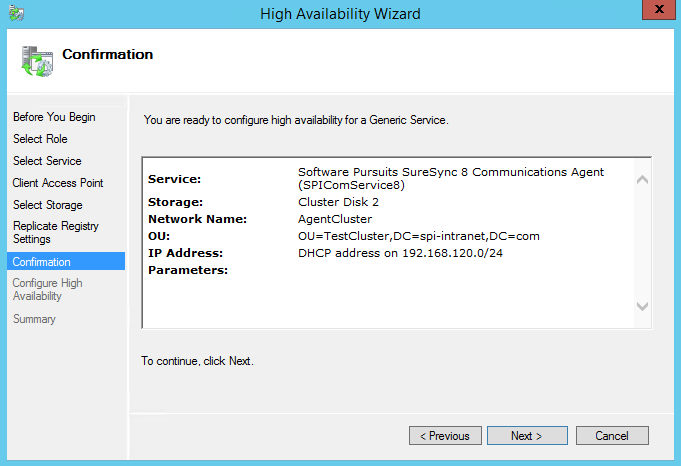 SureSync High Availability Guide