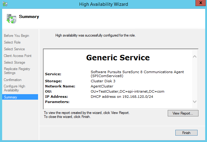 SureSync High Availability Guide