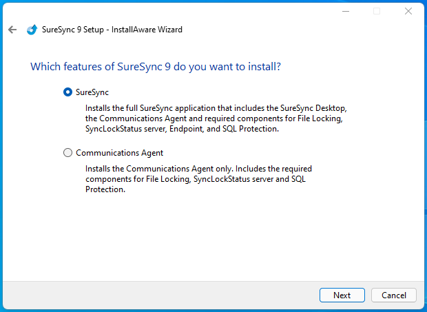 SureSync 9 Evaluator's Guide